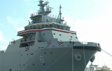 U.S. Navy Christens New Navajo-Class Vessel for Critical Salvage and ...