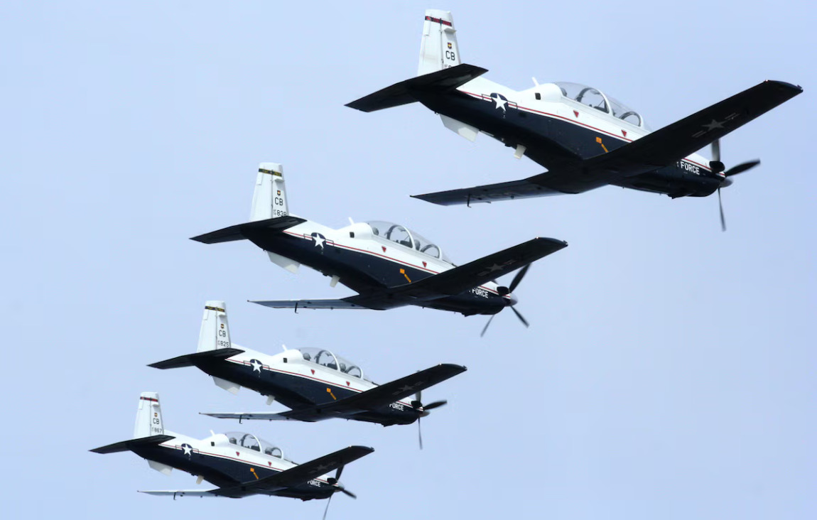 Air Force Awards $4.3 Billion T-6 Support Contract to Vertex Aerospace ...